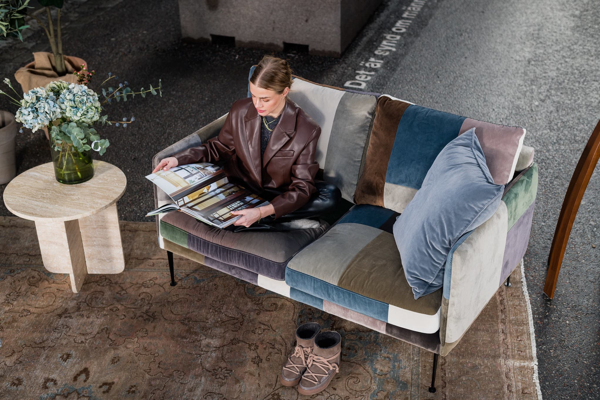 Sweef Patch – ist ein Stoff, der aus Reststücken hergestellt wird | SWEEF