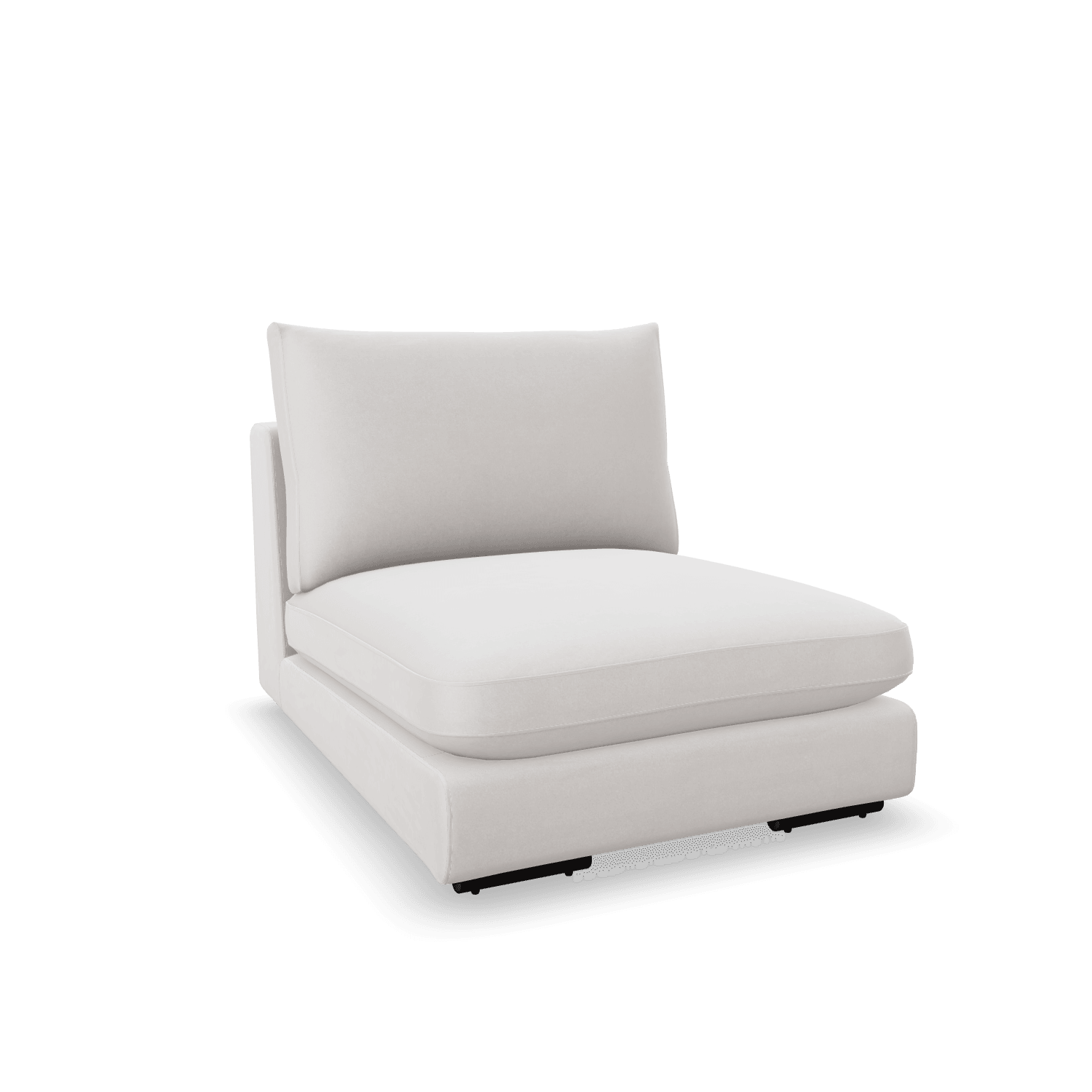 Modul-Sofas aus Samt, Leinen, Baumwolle. Mit bequemer, tiefer ...